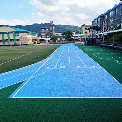China Environmentally Friendly EPDM Running Track Non Toxic Synthetic Track Material for sale