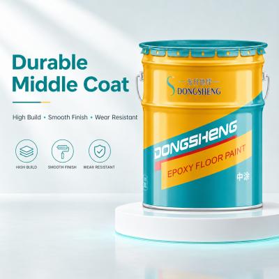 China Solvent Free Epoxy Resin Floor Coating with Low VOC Content High Bonding Strength and Excellent Wear Resistance for Industrial Applications for sale