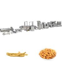 China Crispy Kurkure Making Machine 150-200kg/h CE Certified Snack Extruder Production Line for sale