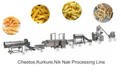 Cina macchina per kurkure di cibo croccante croccante cheetos completamente automatica in vendita