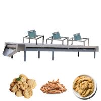 China TVP Textured Soy Protein Machine 120-150kg/h Twin Screw Extruder for Pet Food and Meat Analog for sale