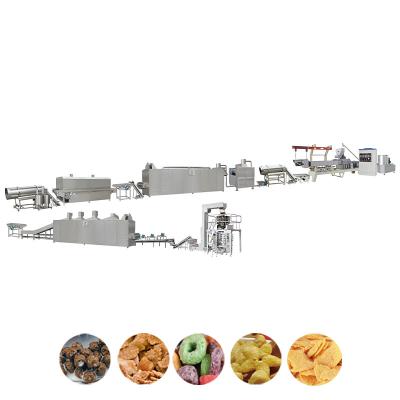 中国 食品等級SS 201の第2 3Dトウモロコシのパフの押出機機械二重ねじ 販売のため
