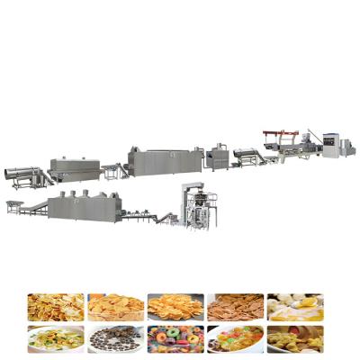 China MT65 MT70 Corn Flakes Making Breakfast Cereal Machine 1500kg for sale