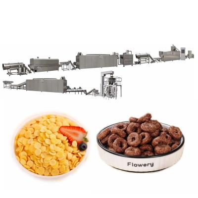 China MT65 MT70 Corn Flakes Making Breakfast Cereal Machine 1500kg for sale