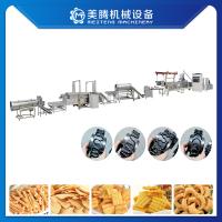 China Automatic High Speed Extrusion Pellet Fried Snack Processing Line 100-250kg/h for sale