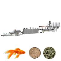 China CE Floating Fish Feed Extruder Machine 250kg/H Automatic Processing Line for sale