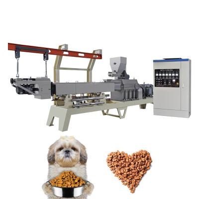 China Dry Dog Cat Fish Pet Food Processing Line Extruder 2000kg/H for sale