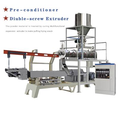 Cina Linea di trasformazione del riso artificiale nutrizionale dell'estrusore a vite del gemello 120KW in vendita