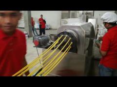 Linea di produzione industriale automatica della pasta dei maccheroni multifunzionale