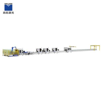 Cina Equipaggiamento di produzione di batterie per veicoli elettrici Linea di assemblaggio di batterie prismatiche in vendita