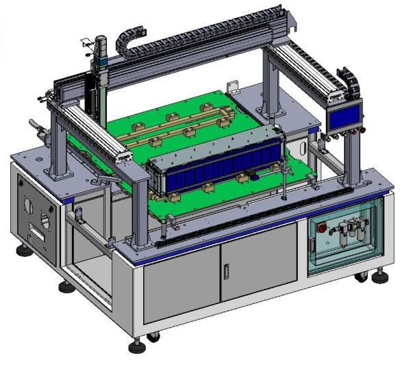 Quality Electric Vehicle Lithium Battery Production Line ODM Battery Pole Laser Cleaning for sale