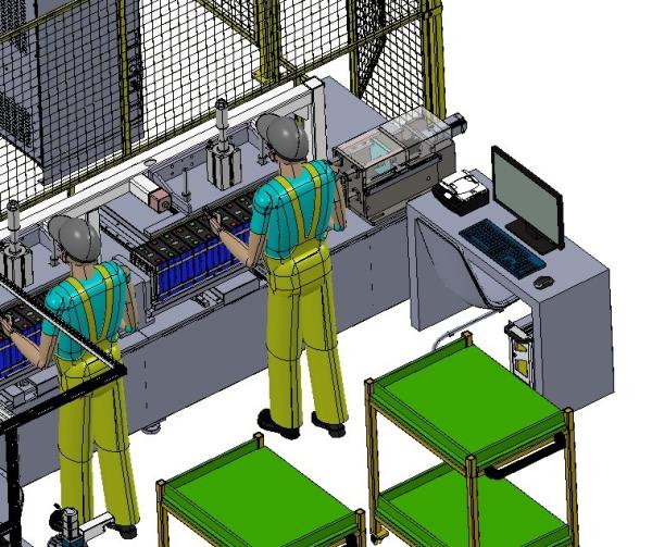 Quality Electric Vehicle Lithium Battery Production Line ODM Battery Pole Laser Cleaning for sale