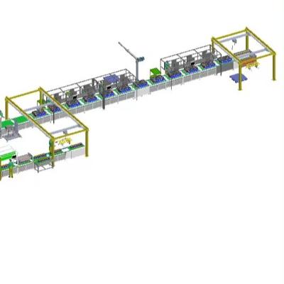 Cina Linea di assemblaggio automatizzata delle batterie al litio per batterie dei veicoli elettrici in vendita