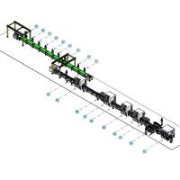 China Lithium battery column and cylindrical battery module assembly lines can be customized for sale