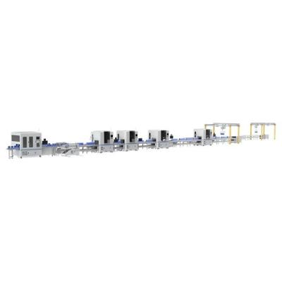 China New Lithium Ion Production And Assembly Equipment Prismatic Lithium Battery Pack Assembly Line for sale
