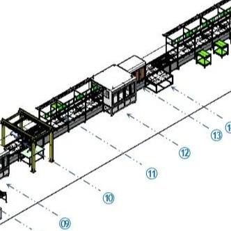 Seis Ejes Robot Batería de Litio Pack Máquina de montaje Lifepo4 Equipo de montaje de células de batería