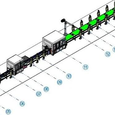 Quality Lithium Battery Pack Production Line Prism Battery Automatic Battery Manufacturi for sale
