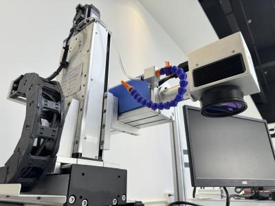 China Customized Lithium Ion Batteries Sensor Seal Welding Uv Fiber Laser Engraver For Metal for sale