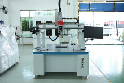 China Automatische continue lasersweismachine met lithiumbatterij van 2000w lasersweismachine met 4 assen Te koop