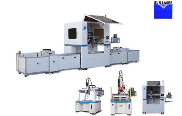 Quality 18650 Prismatic Fibre Galvanometer Laser Welding Machine for Lithium Batteries for sale