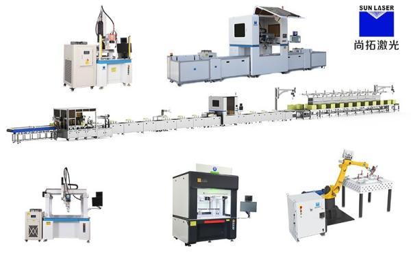 Quality 18650 Prismatic Fibre Galvanometer Laser Welding Machine for Lithium Batteries for sale