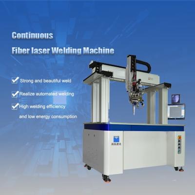 China Máquina de solda contínua de fibra a laser para bateria de iões de lítio 18650 à venda