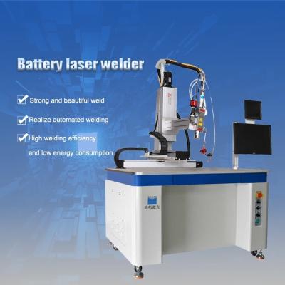 Cina Saldatura automatica a batteria a laser raffreddata ad acqua da 4000w per saldatura cilindrica a batteria al litio in vendita