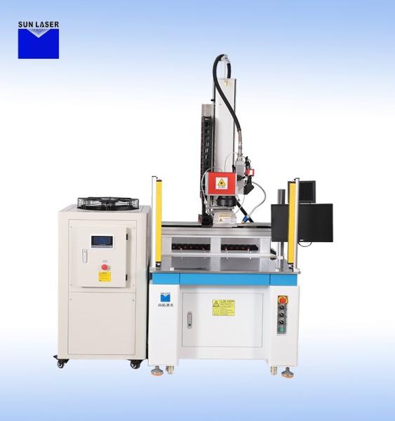 Quality Prismatic square lithium battery pack continuous fiber laser welding machine for sale