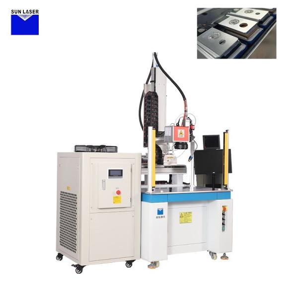 Quality Prismatic square lithium battery pack continuous fiber laser welding machine for sale