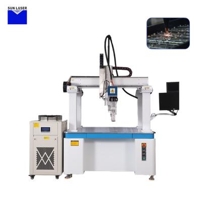 China Four-Axis CNC Platform Lithium Laser Battery Welder Kit Machine Customized Laser Welding Battery Cells for sale
