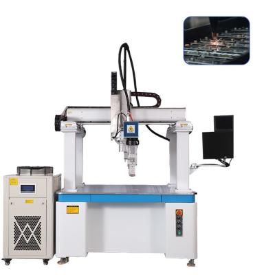 China Cold Water System Lithium Battery Laser Welding Machine Automatic Four Axis Linkage Welding for sale
