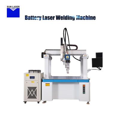 China Accurate Lithium Battery Pack Assembly Line with Ccd Positioning Accuracy 0.01mm and Customizable F 180mm Focal Length for sale