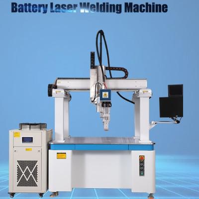Китай Машина для непрерывной сварки лазером с аккумуляторами Призматический гальванометр Литийная батарея сварщик продается