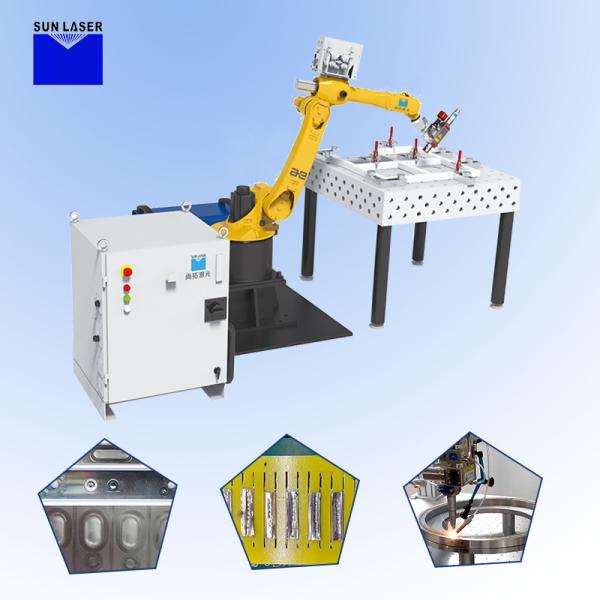 Quality CNC Six Axis Robot Laser Welding Machine Automatic Robot Arm Robotic Welding for sale