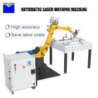 Quality Robot Laser Automated Welding Machine Industrial Hardware Arm Robotic Welding for sale