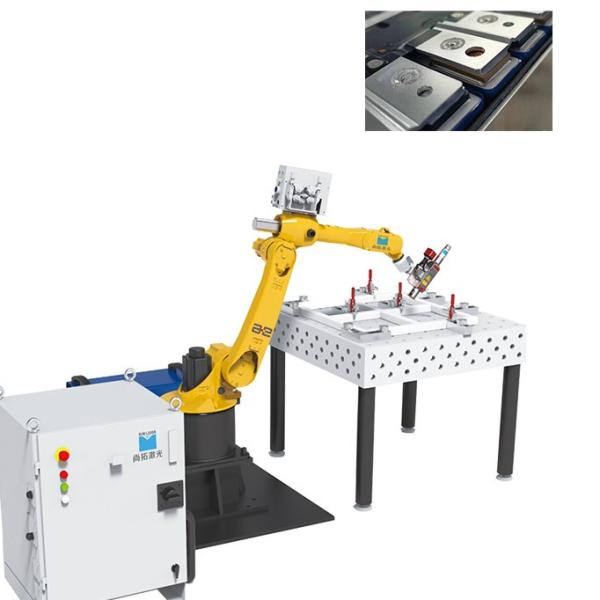Quality Industrial Six Axis Robot Laser Welding Machine Lithium Battery Welding Robot for sale