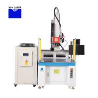 Quality 3000W Battery Terminal Cnc Fiber Laser Welding Machine With Chiller For Garment for sale