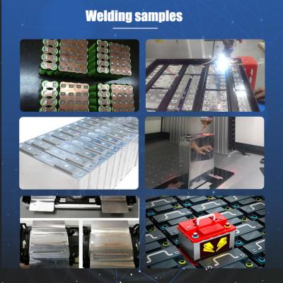 China 3000W Battery Terminal Cnc Fiber Laser Welding Machine With Chiller For Garment Shops for sale