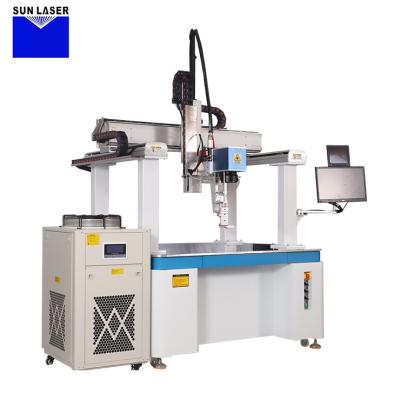 Cina Macchina di saldatura laser a fibra di CNC con batterie al litio in vendita