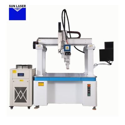 China 4-Achsen-CNC-Plattform-Faserlaserschweißmaschine geeignet für Quadratbatterie-Zylinderbatterie-Schweiß zu verkaufen