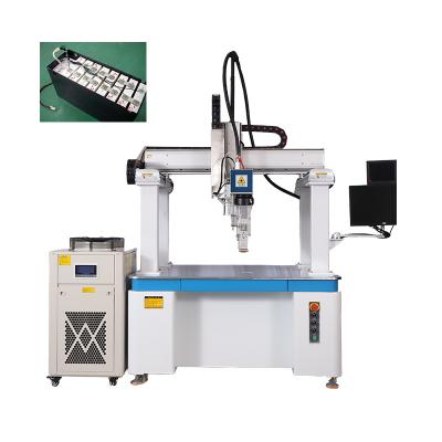 China A melhor máquina de soldagem a laser de bateria de lítio para célula quadrada preço automático Lifepo4 Cnc à venda