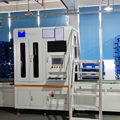 Cina Linea di assemblaggio del modulo Lifepo4 del pacchetto batterie completamente automatica e semiautomatica in vendita