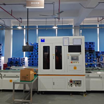 Cina Linea di assemblaggio del modulo Lifepo4 del pacchetto batterie completamente automatica e semiautomatica in vendita