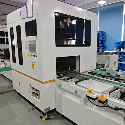 Cina 18650 26650 32650 Linea di assemblaggio del pacchetto di batterie agli ioni di litio cilindrica completamente automatica in vendita