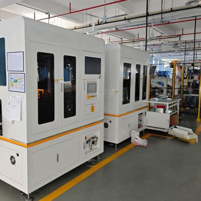 Cina 18650 26650 32650 Linea di assemblaggio del pacchetto di batterie agli ioni di litio cilindrica completamente automatica in vendita