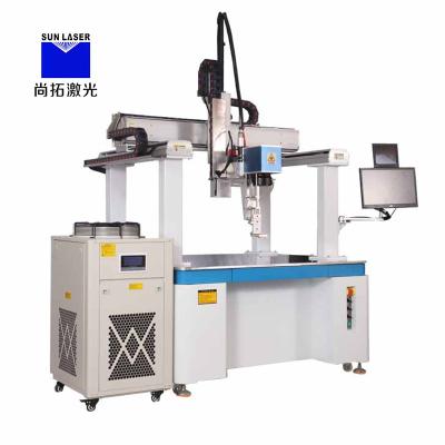 China Energy Storage Battery Pack Special Laser Welding Machine with 2000W Galvanometer System and Modulation Frequency of 1-5K HZ for sale