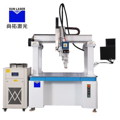 Cina Saldatura a laser a grondaia completamente automatica per la saldatura a tenuta stagna del coperchio della batteria quadrata in vendita