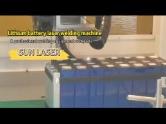 Nouvelle énergie cellule solaire photovoltaïque pile de batterie Pole machine de nettoyage au laser Nettoyage au niveau de la batterie au laser
