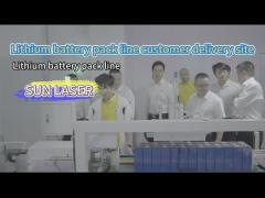 8000 KG Pack Batería de almacenamiento de energía Máquina de ingeniería de línea de ensamblaje
