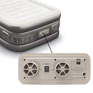 noble air mattress pump easy fast inflation inflatable airbed guest air mattress
